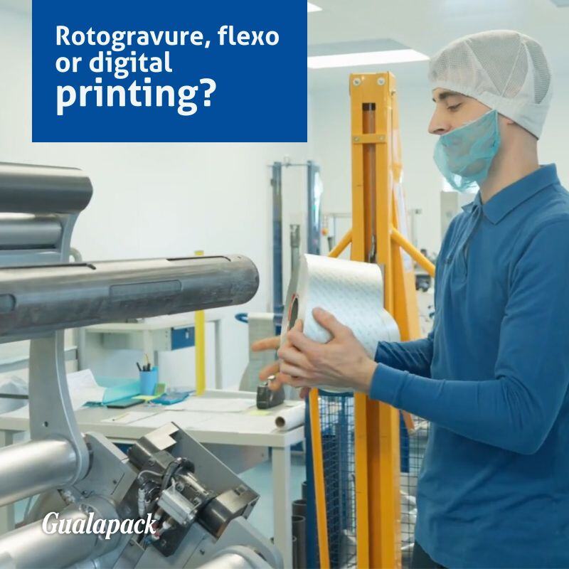 Rotogravure, Flexo & Digital: which printing solution fits best? | Gualapack